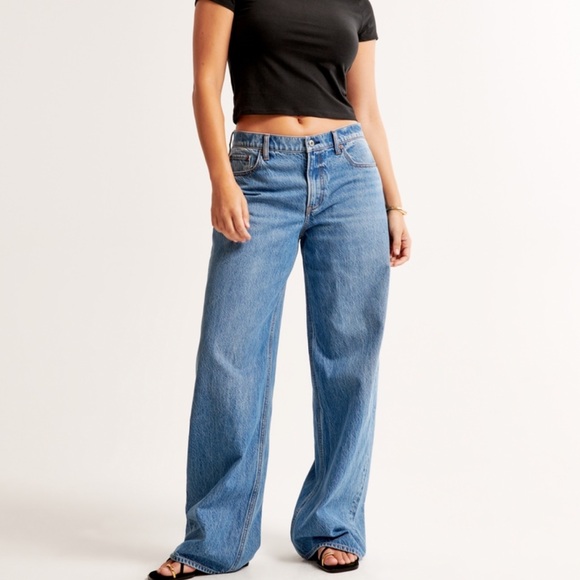 Abercrombie & Fitch | Jeans | Abercrombie Curve Love Low Rise Ultra ...
